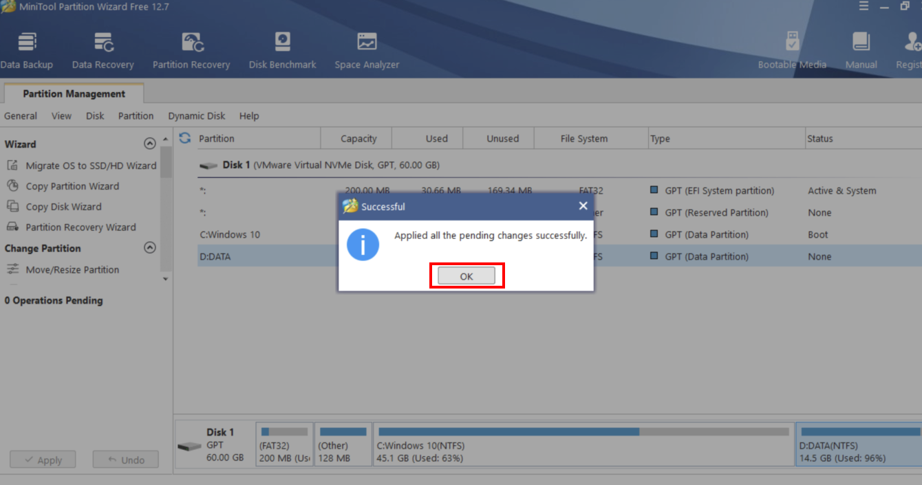 Hướng dẫn mở rộng dung lượng ổ đĩa máy tính trên Windows